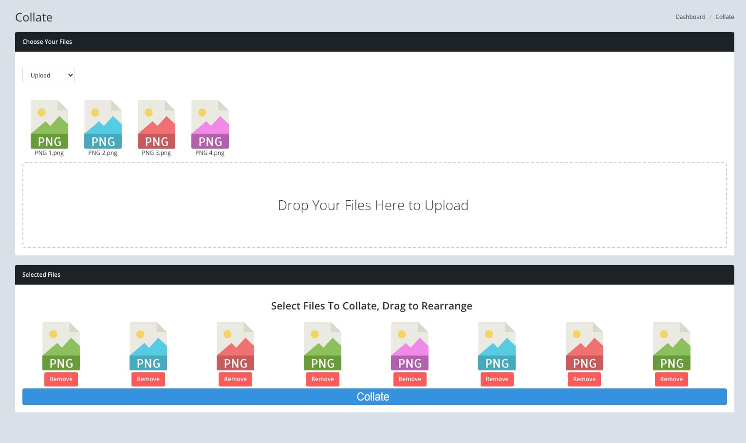 A Simple Way To Combine PNGs