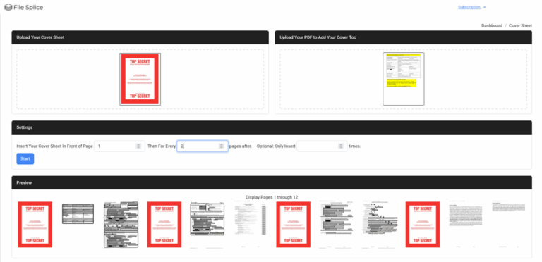 Add Pages To PDF - File Splice
